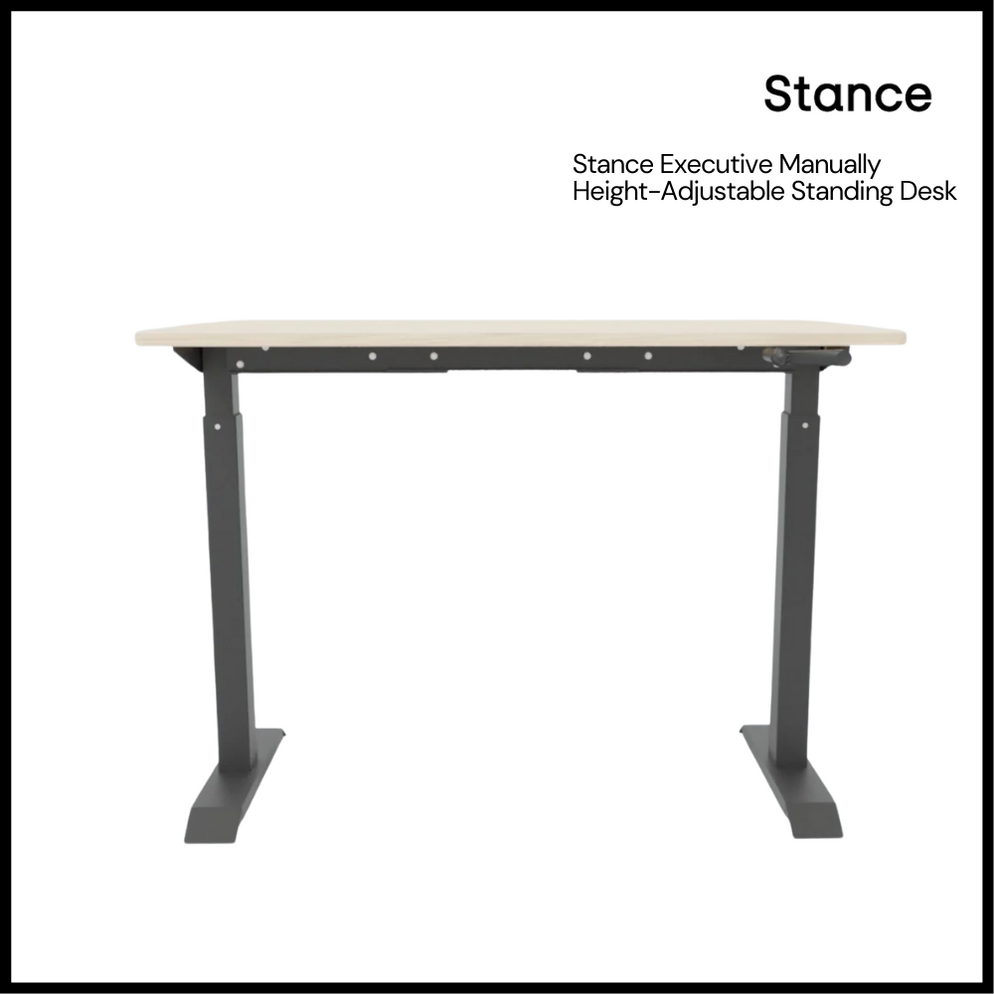Stance Executive Manually Height-Adjustable Standing Desk ...