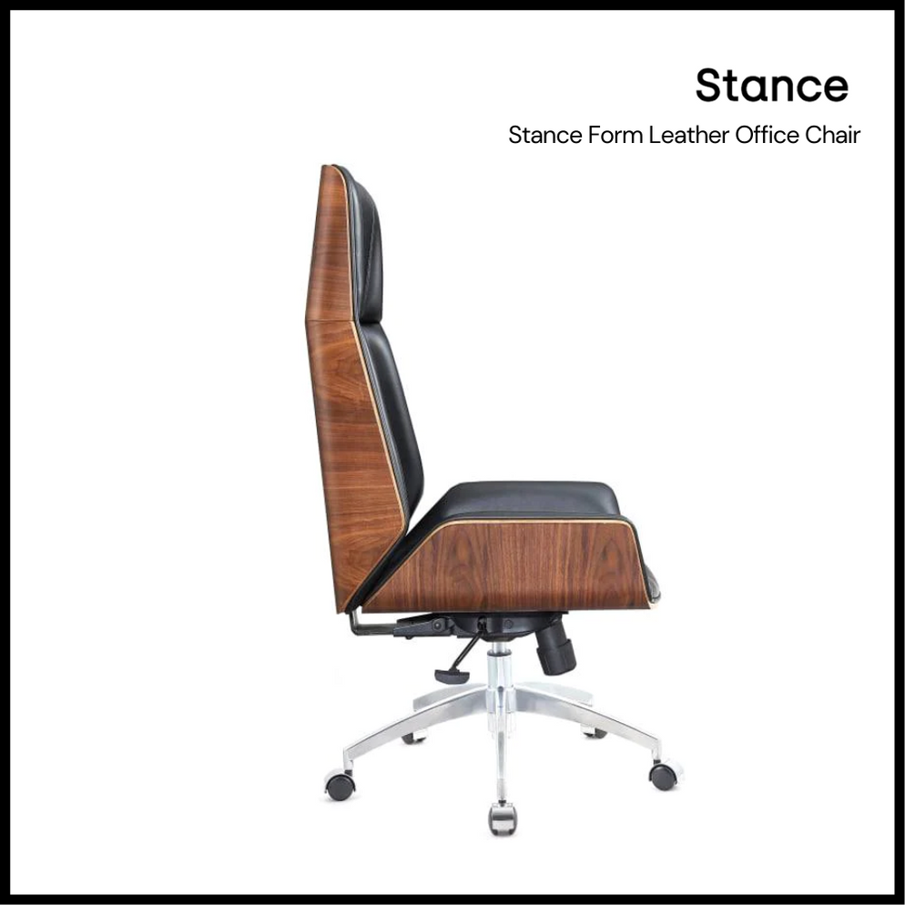 Stance Form Leather Office Chair | Executive Office Chair ...